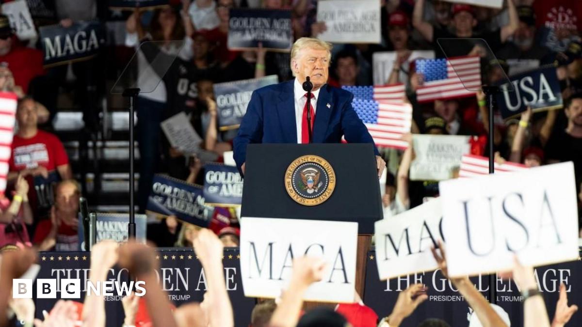 Trump 100 days: President celebrates by touting his record and blasting ...