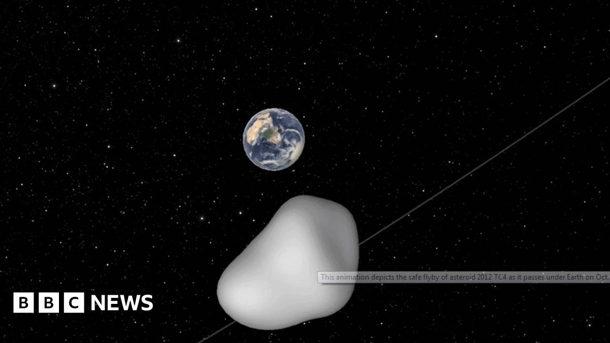 Asteroid close approach to test warning systems - BBC News