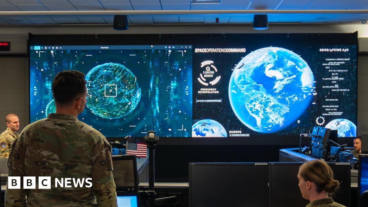 Space Force: Inside the US base tracking global missile launches - BBC News