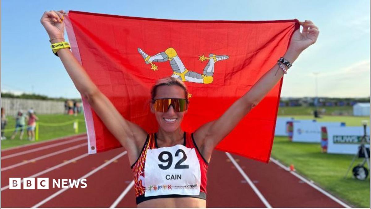 Island Games: Christa Cain smashes record to win gold - BBC News
