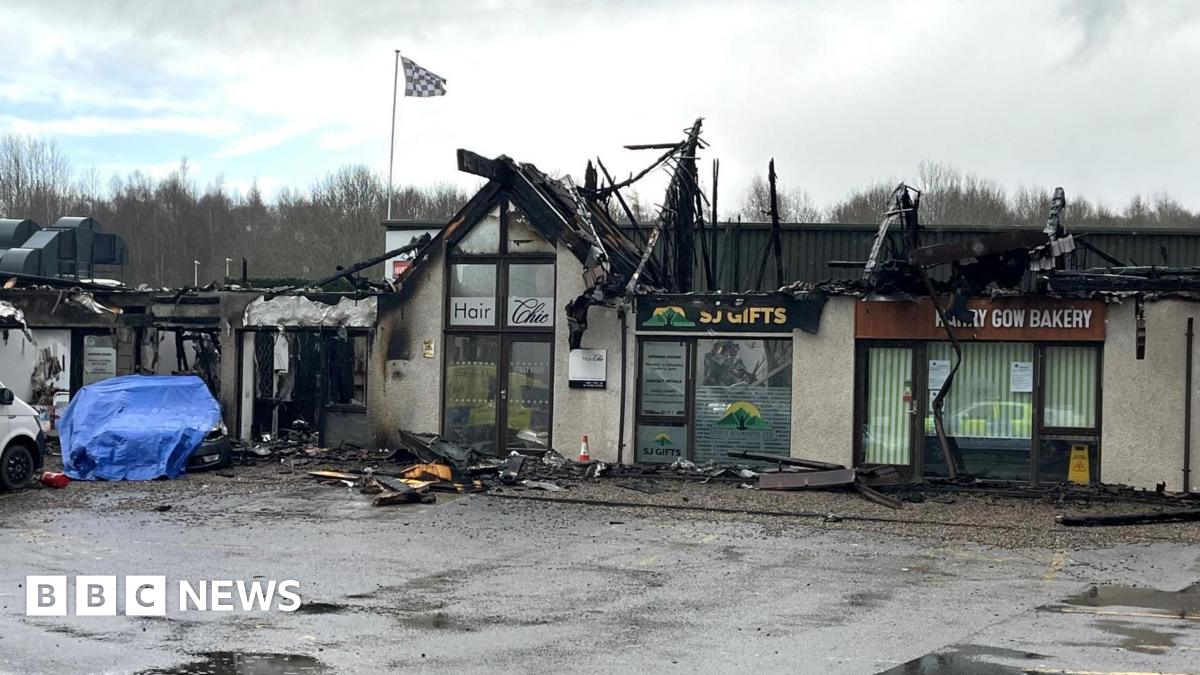 Police await all-clear for probe at Inverness fire attack site - BBC News