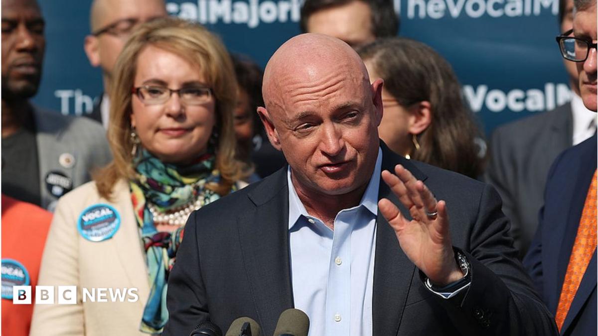 Ex-astronaut Mark Kelly to run for John McCain's Senate seat - BBC News