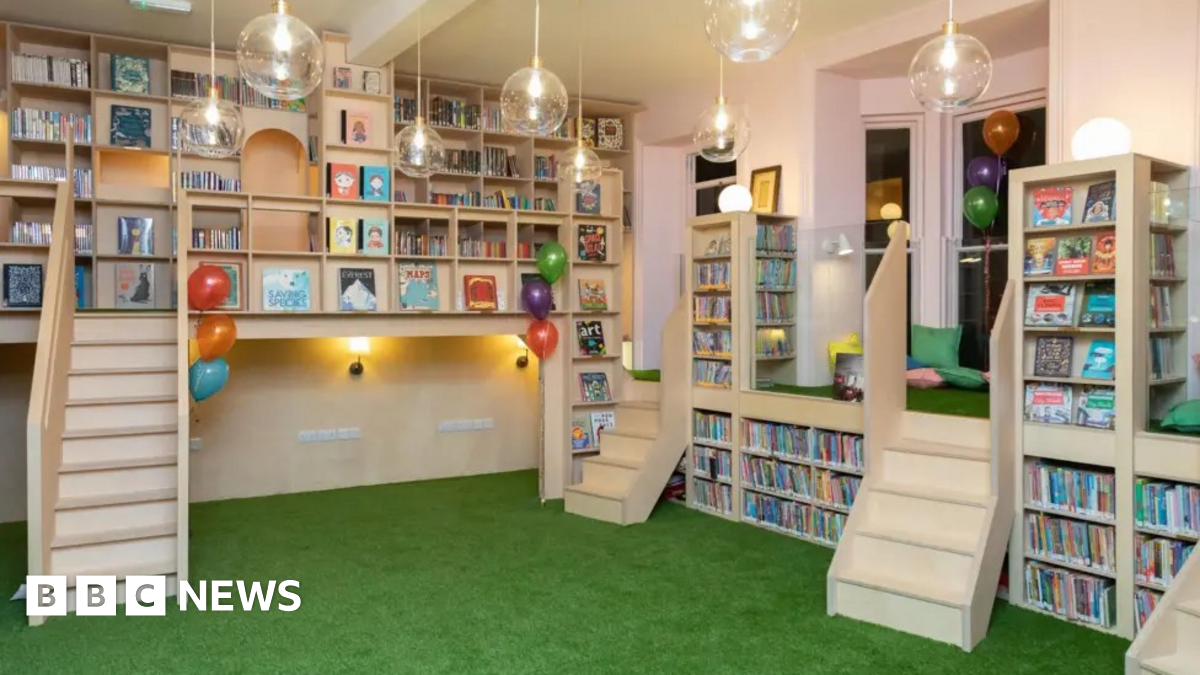 Guernsey library announced as finalist for UK award - BBC News