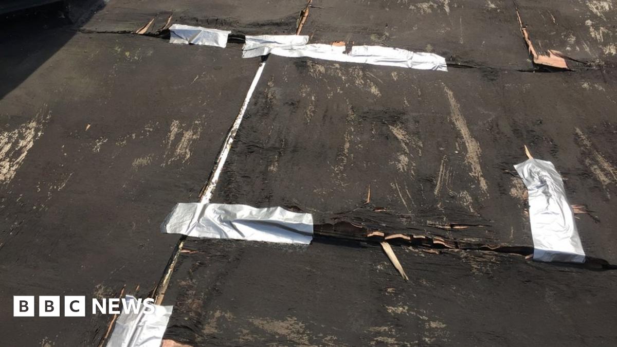 Cambridge rogue trader used gaffer tape to fix roof - BBC News