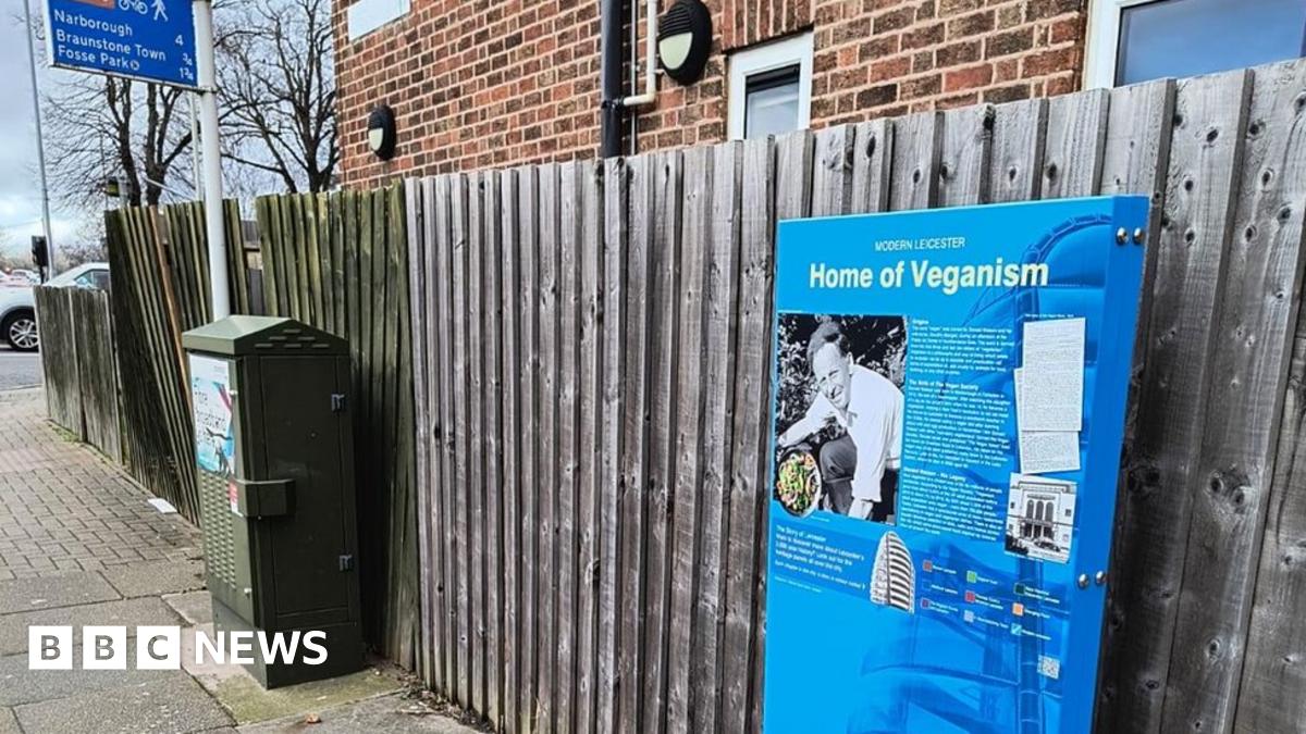 Heritage panel recognises Leicester as home of veganism - BBC News