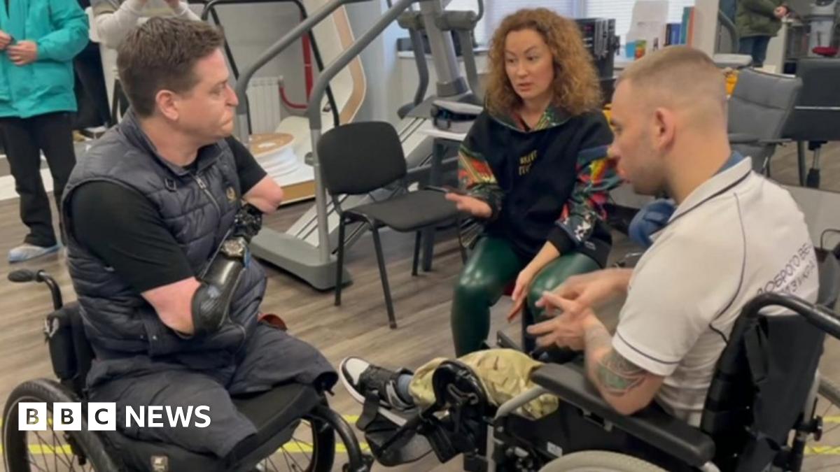 Ukraine War Injured Soldiers Aided By Hampshire Amputee Bbc News