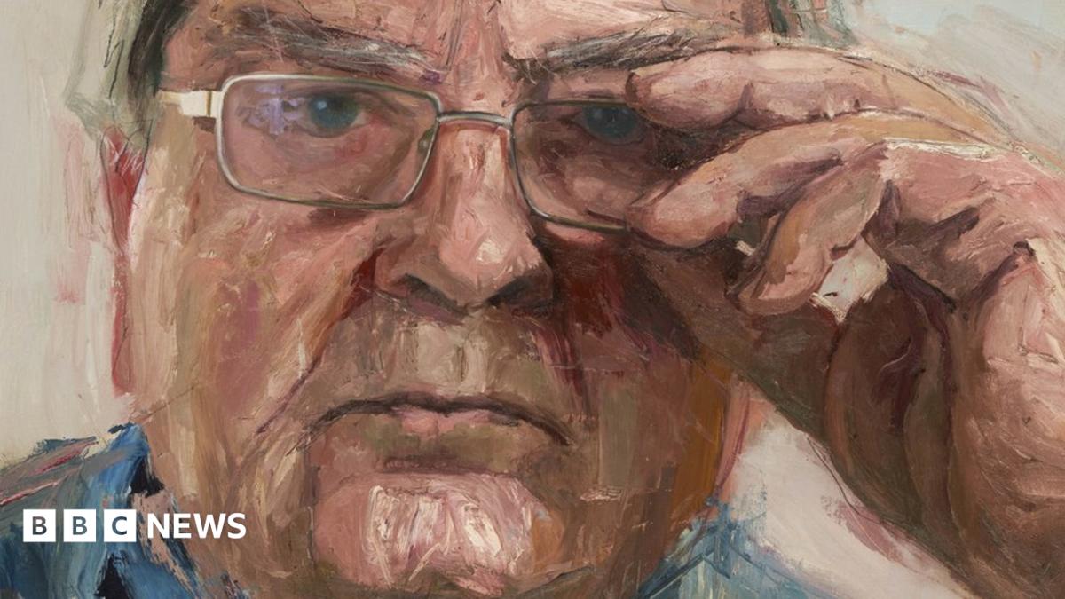 John Hume: Portrait of Nobel laureate unveiled at Westminster - BBC News