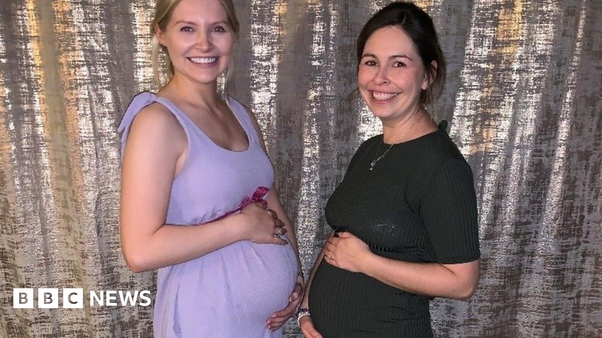 Lincolnshire bride-to-be and four bridesmaids pregnant together - BBC News