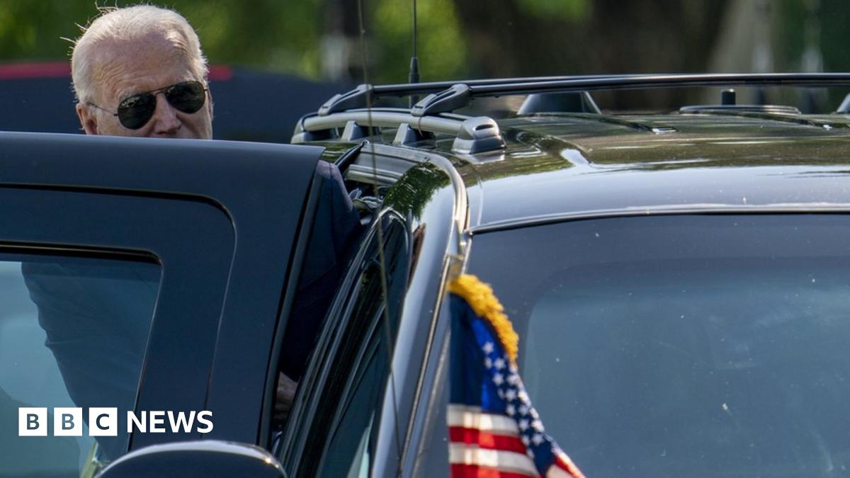 The Beast: How Biden's getting around on his first overseas trip - BBC News