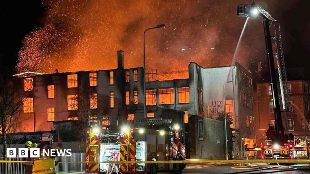 Five boys and girl charged over listed building fire in Dundee - BBC News