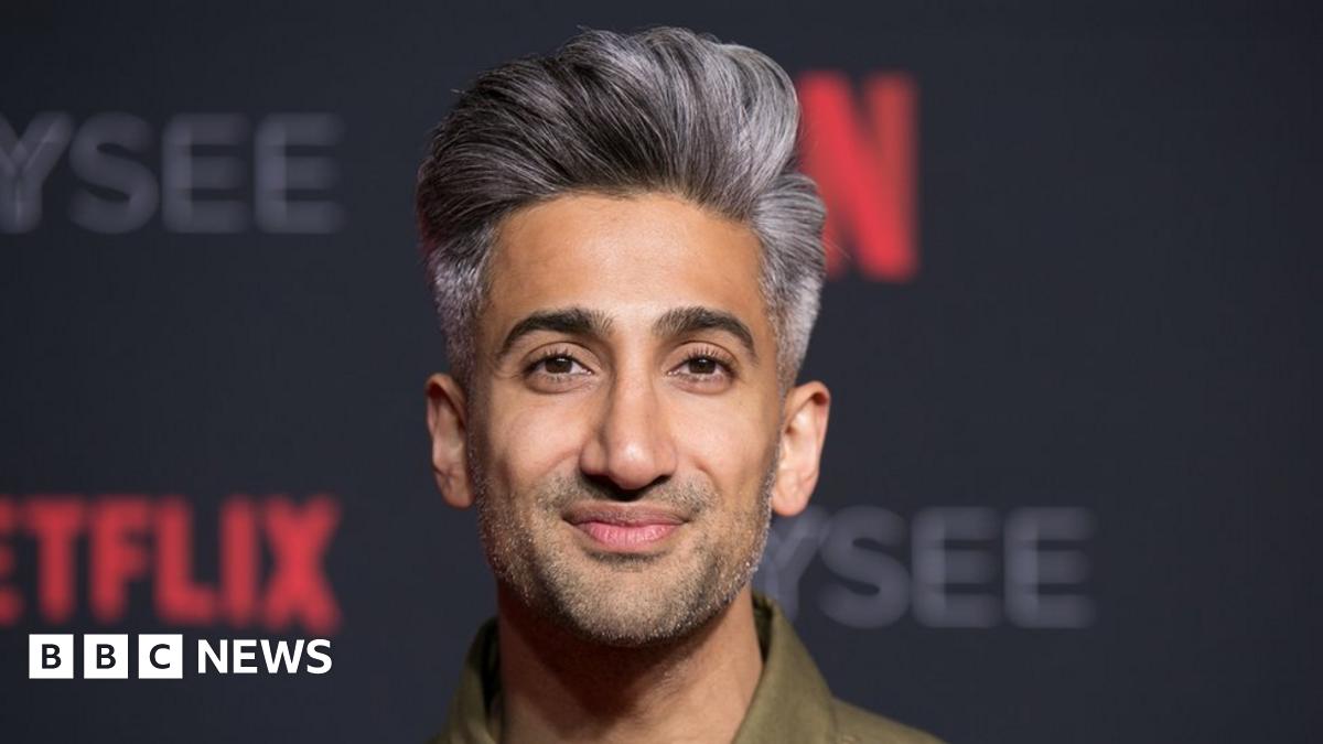 Tan France: Queer Eye star 'bleached skin as a child' - BBC News