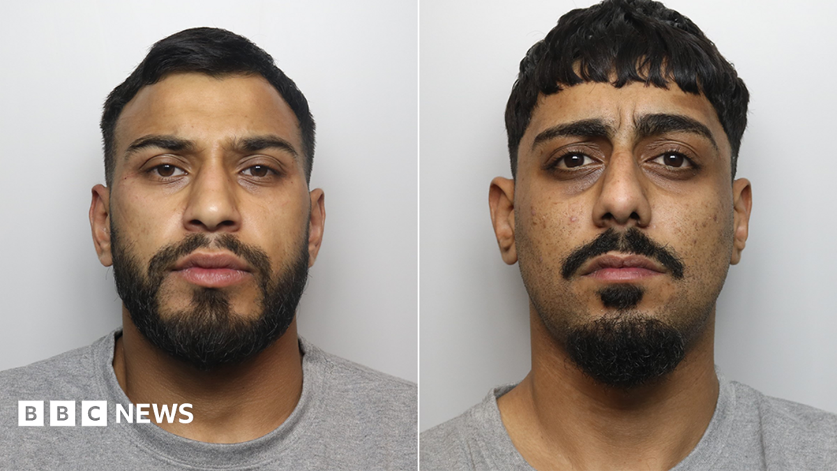 Two men sentenced over glass bottle attack in Hanley - BBC News