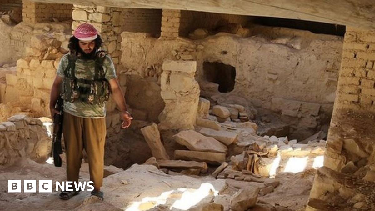 Islamic State in Syria demolishes ancient Mar Elian monastery - BBC News