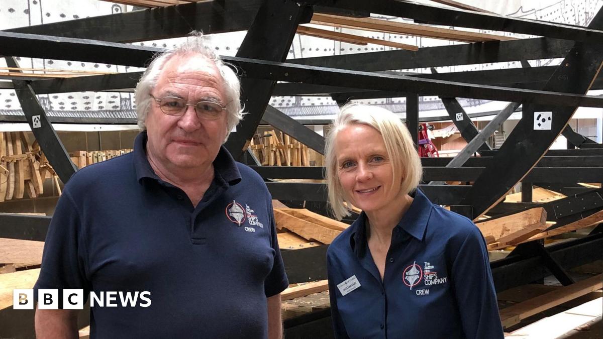 Sutton Hoo replica ship launch in Woodbridge delayed until 2026 - BBC News
