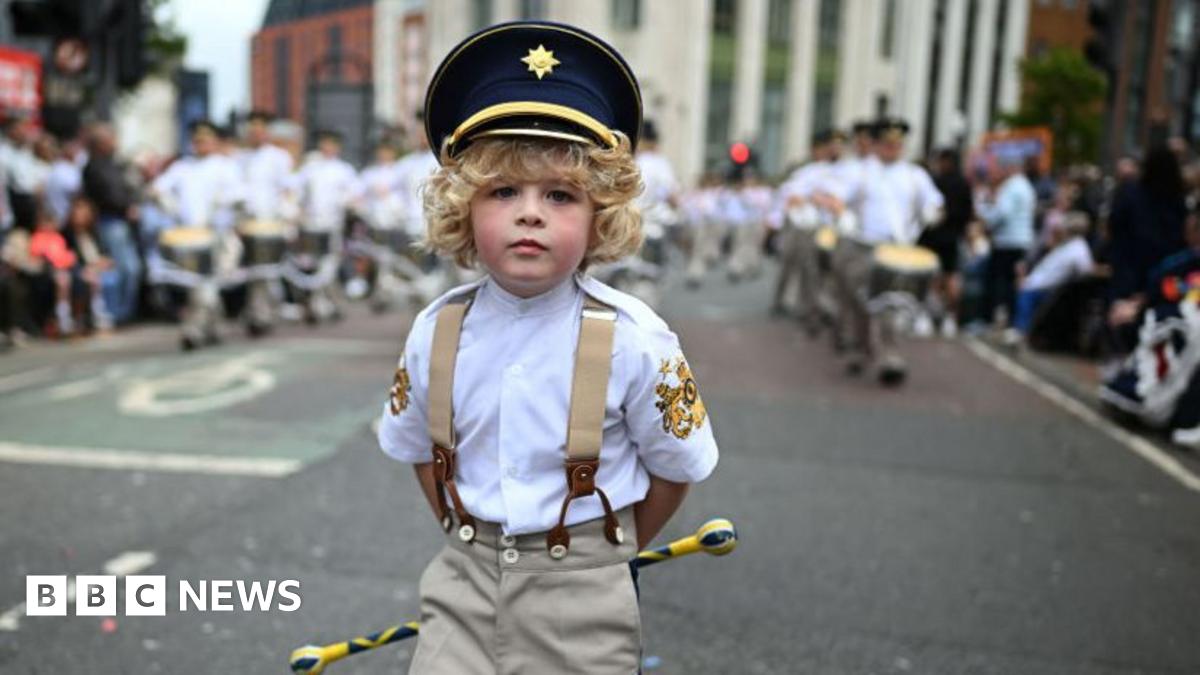 The Twelfth: Orange Order parades take place across NI - BBC News