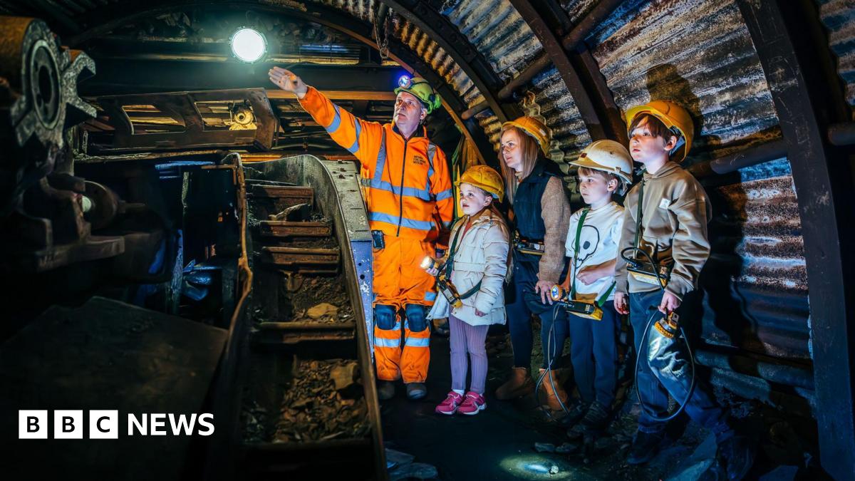 Underground tours restart at Wakefield coal mining museum - BBC News