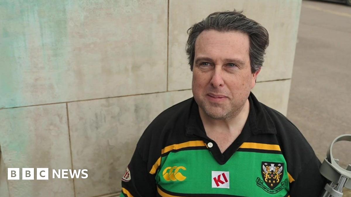 Daventry amputee calls for better accessibility in public spaces - BBC News