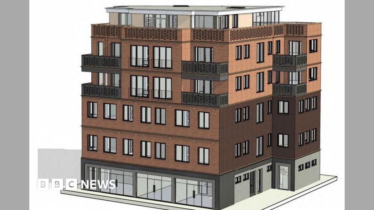 Swindon developer gets go ahead for another storey on building - BBC News