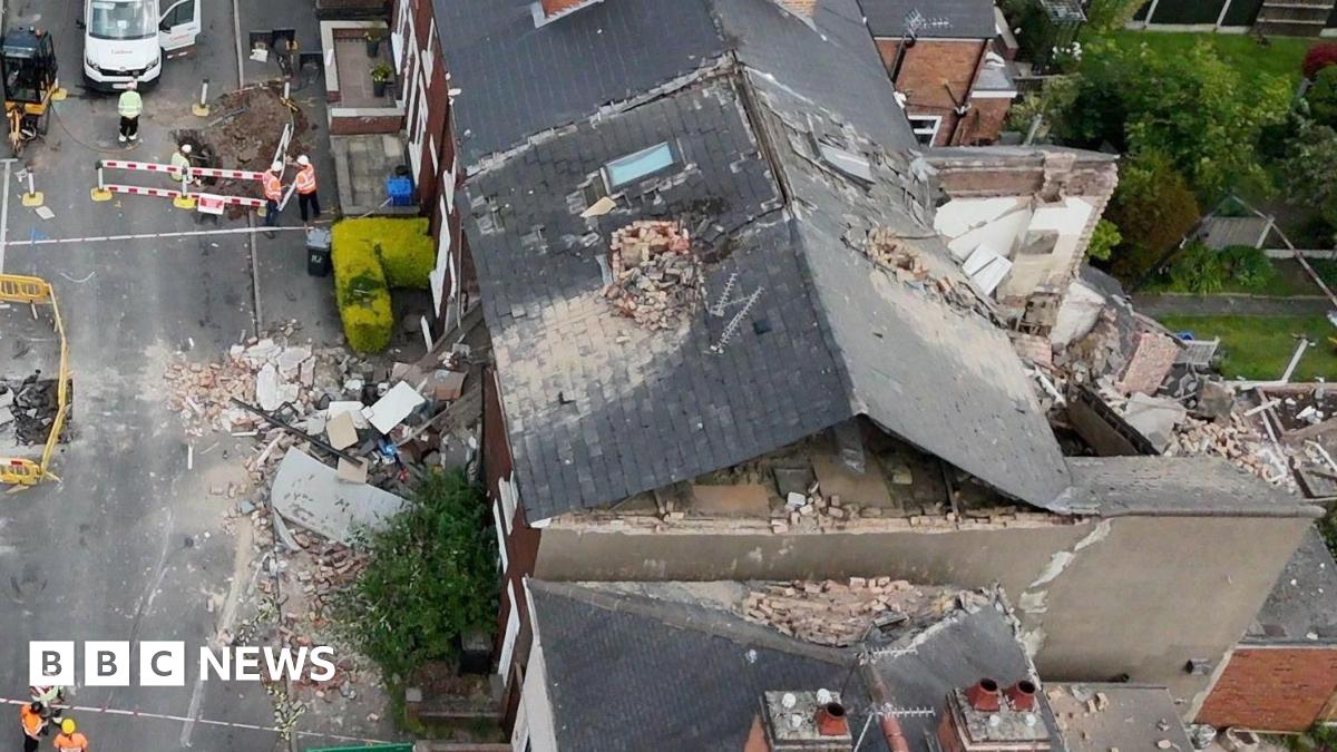 Man in court charged over house explosion in Derby - BBC News