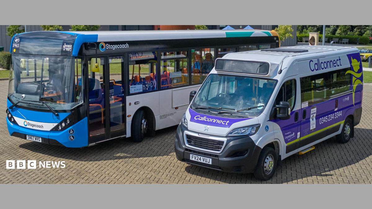 Lincoln bus event to encourage people to 'get on board' - BBC News