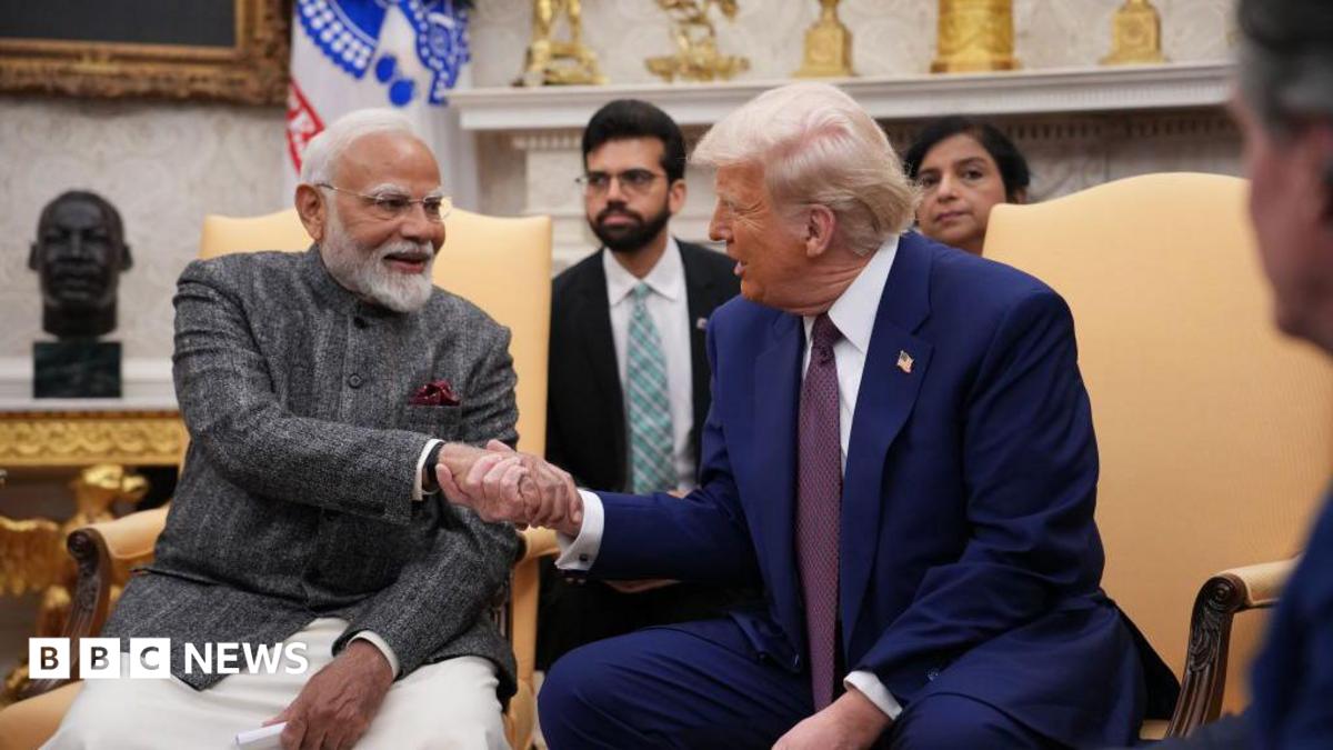 India and US very close to finalising trade deal, says Trump - BBC News