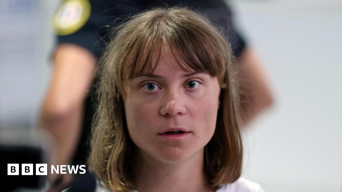 Greta Thunberg deported, Israel says, after Gaza aid boat intercepted ...