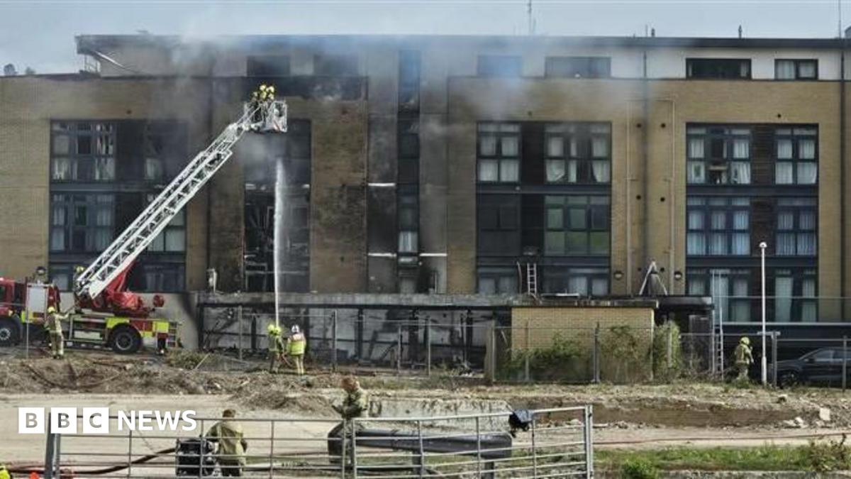 More than 40 flats evacuated in Dover due to overnight fire - BBC News