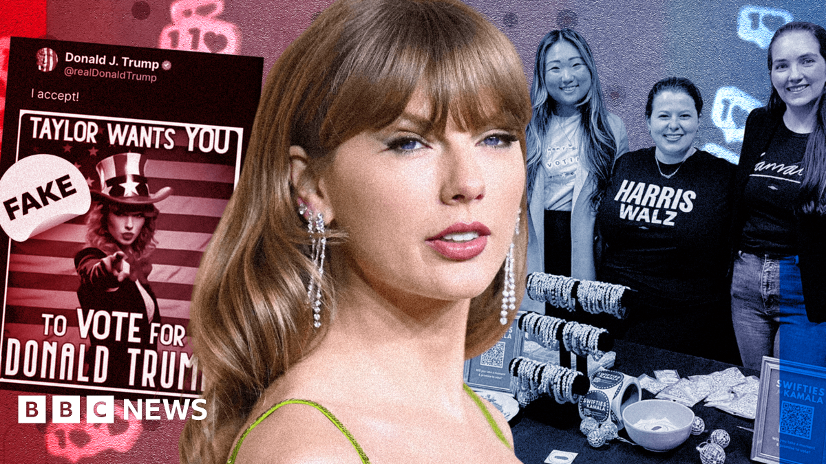 What impact will Taylor Swift really have on the US election? - BBC News