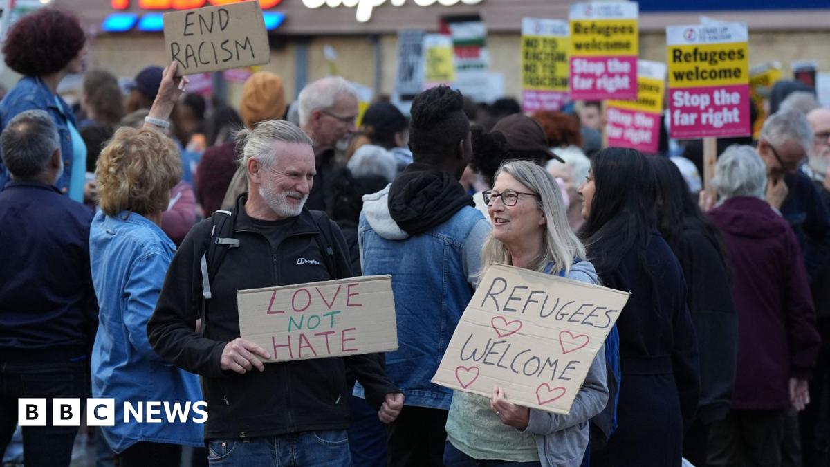 Peaceful protests flood Birmingham communities with relief - BBC News