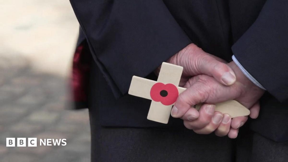 Poppy Appeal launched at Truro Cathedral - BBC News