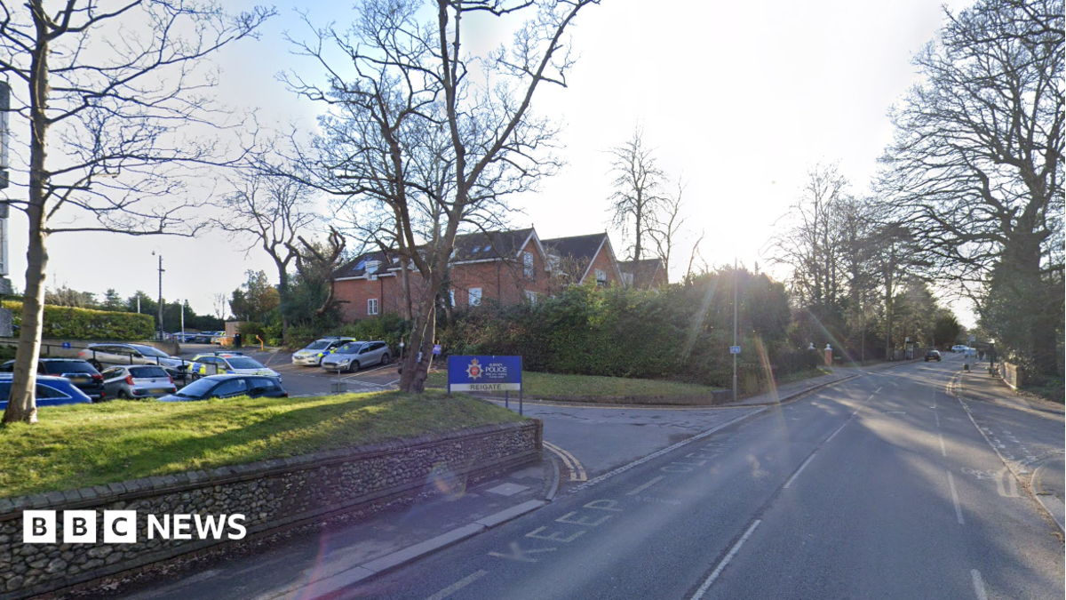 Raac: Surrey Police move out of Reigate for up to two years - BBC News