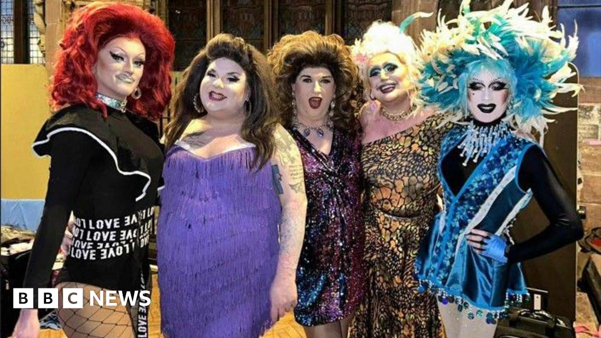 Drag queen and head of Chester Pride retires after 21 years - BBC News