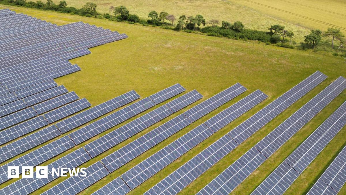New proposed solar project could power 115,000 homes - BBC News