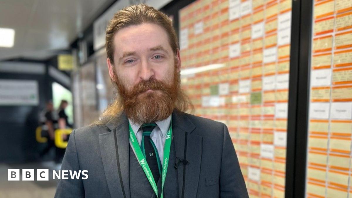 Northampton railway worker hopes tickets project will be 'legacy' - BBC ...