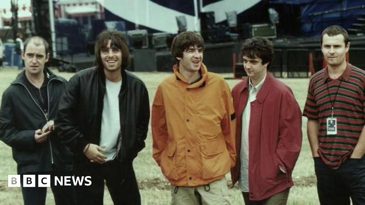 Oasis 'nailed it' when recording first album in Cornwall - BBC News