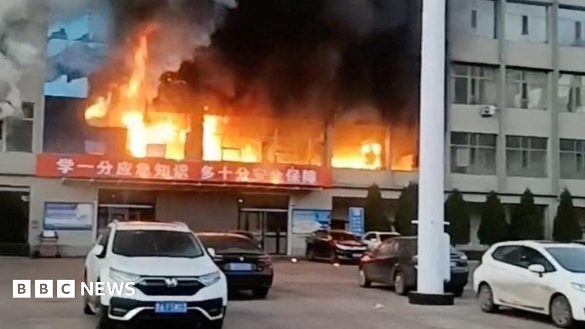 China: 26 dead and scores in hospital after Shanxi building fire - BBC News