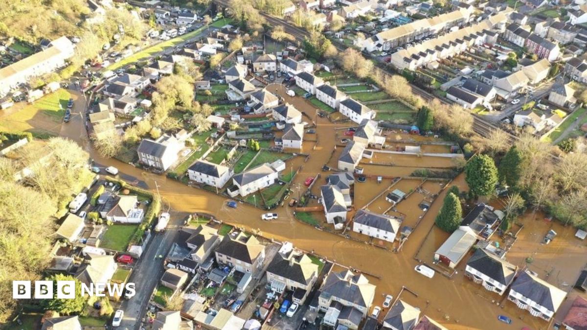 Skewen flood: Mine shaft 'blow out' may have flooded village - BBC News