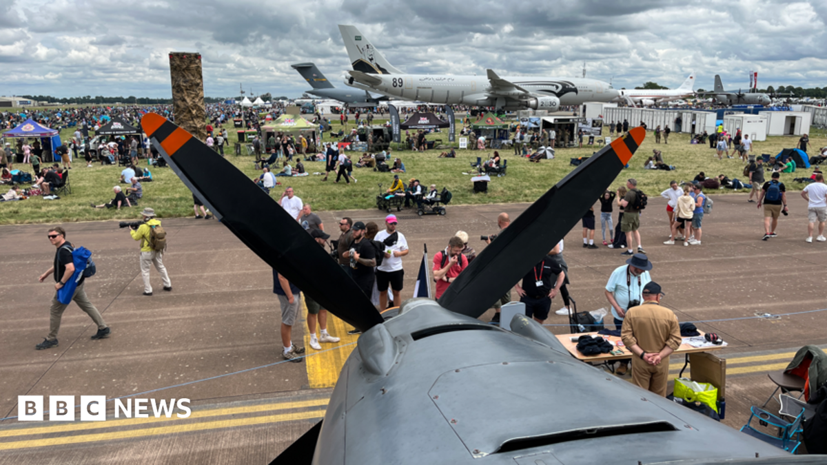Riat 2025: Air show's 'spiritual excitement like Glastonbury' - BBC News