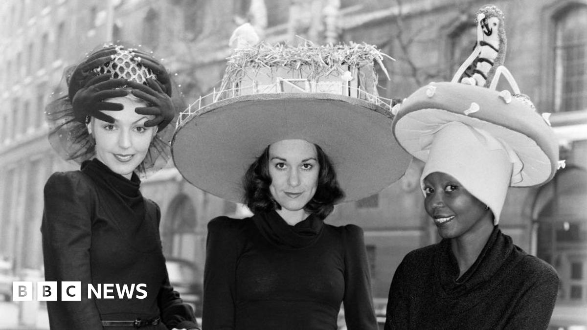 The elegance and eccentricity of Easter bonnets on parade - BBC News