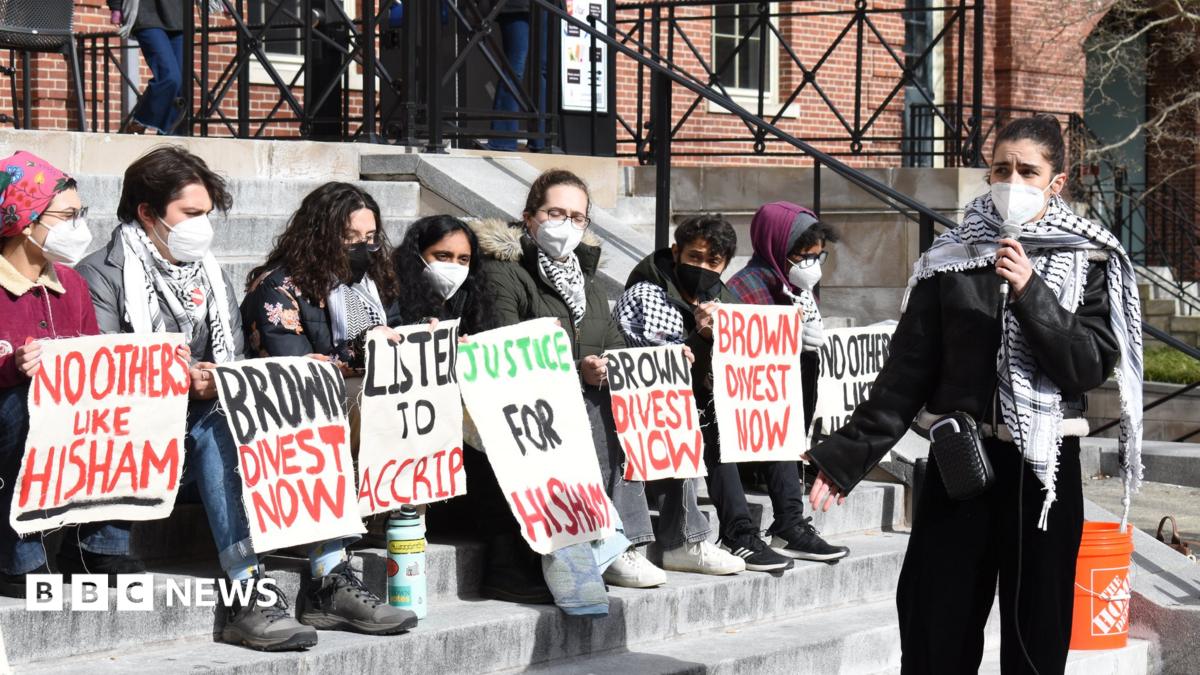 Brown University students enter eighth day of hunger strike over Israel ...