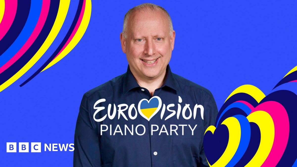 Eurovision Piano Party: Watch Steve Rosenberg play the classics - BBC News