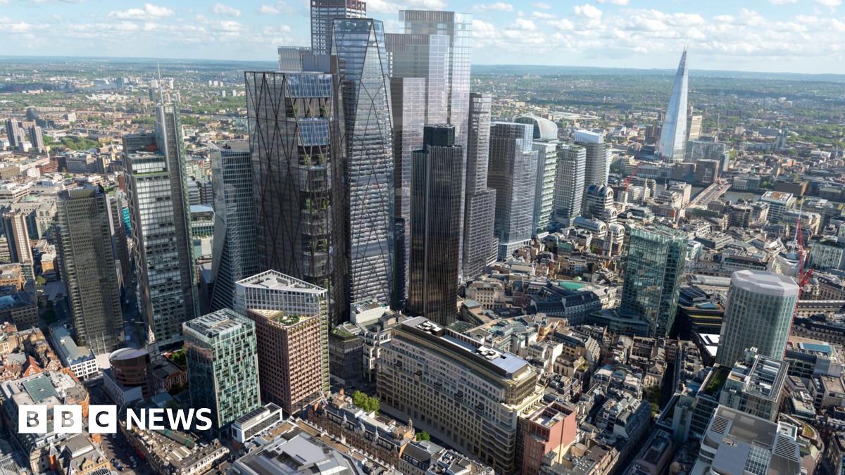 City of London: Images show future of Square Mile skyline - BBC News