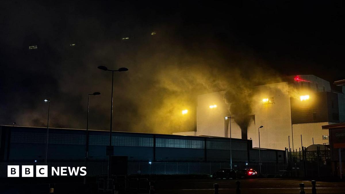 Fire at Barrow's BAE Systems nuclear submarine site - BBC News