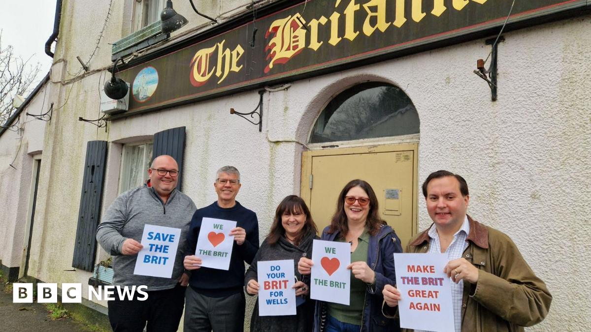 The Brit: Group try to raise £450k to buy last pub in east Wells - BBC News