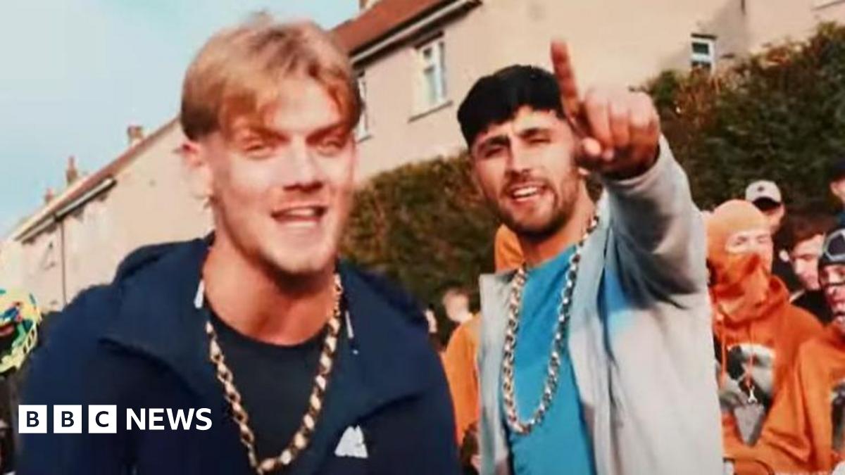Rappers fined for filming video near Shipley polling booth - BBC News