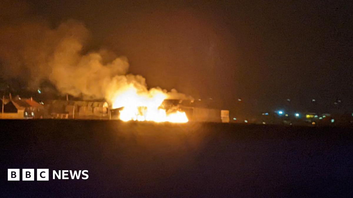 Whitby barn fire was arson, say police - BBC News