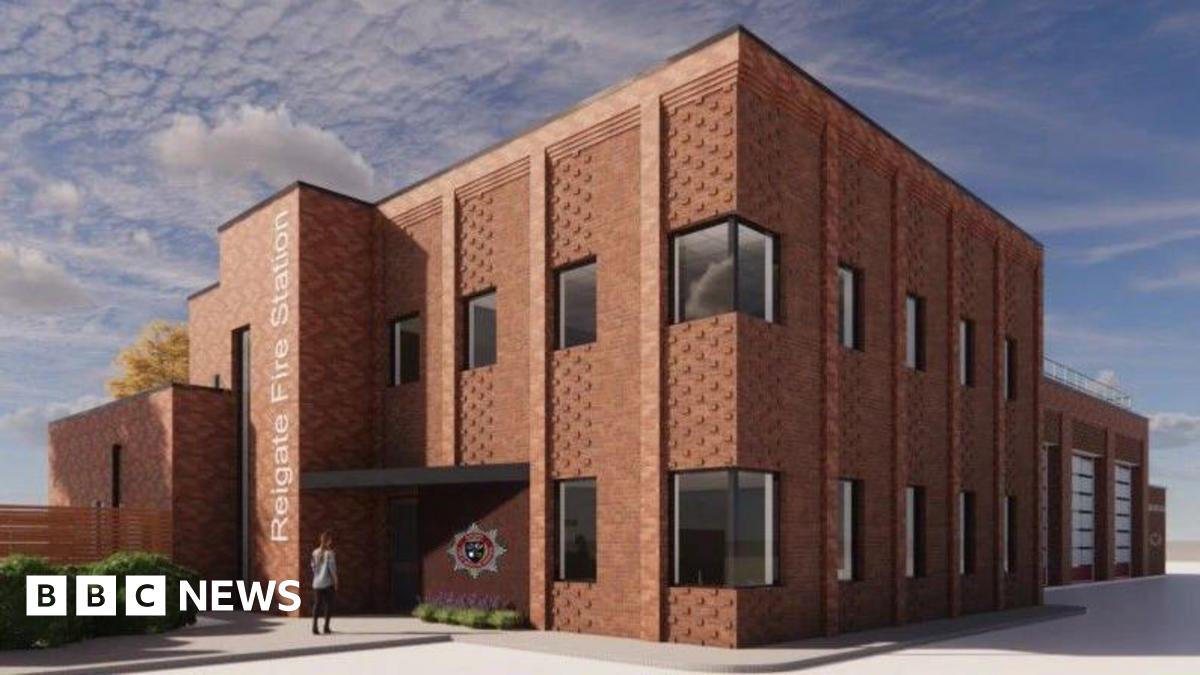 Surrey: Reigate Fire Station redevelopment to start next month - BBC News