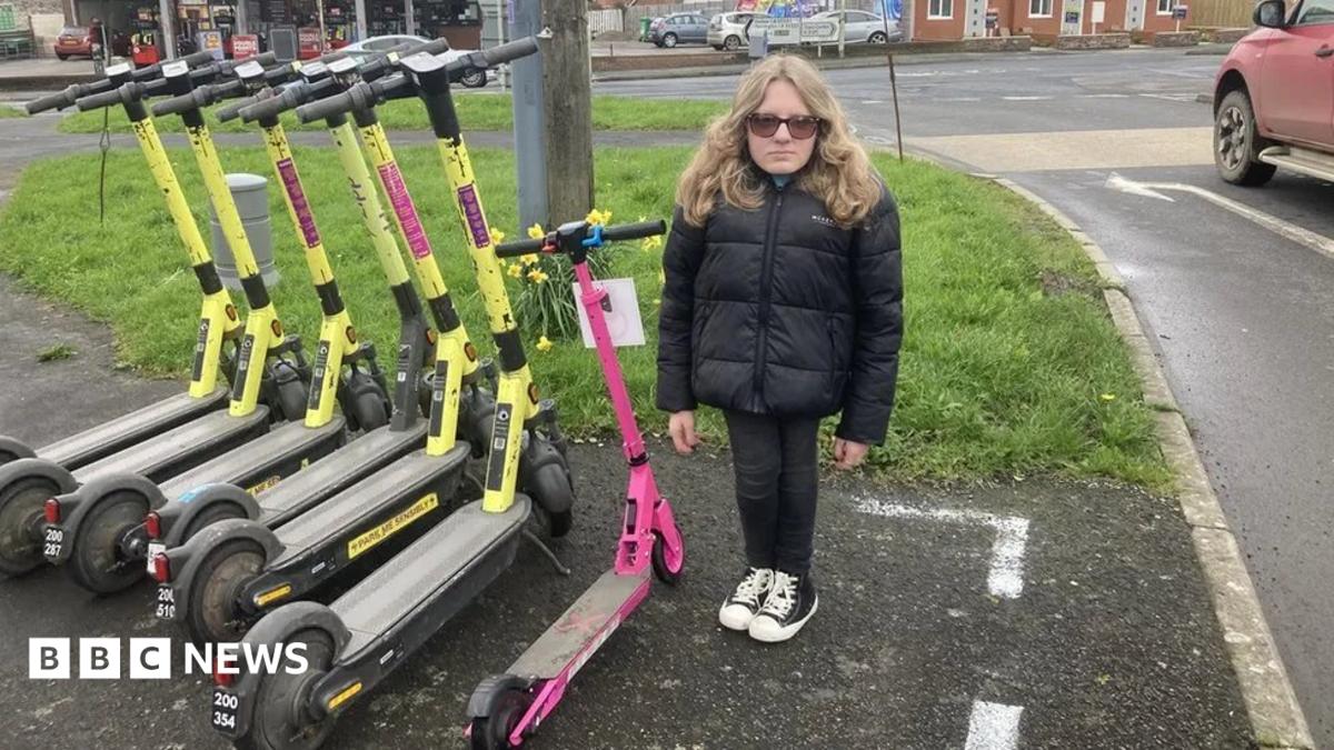 Disability campaigner from Devon calls for e-scooter awareness - BBC News
