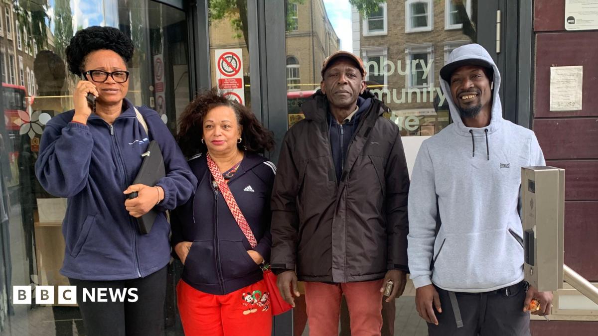 Dalston Lane fire: Sleepless nights for rehoused residents - BBC News