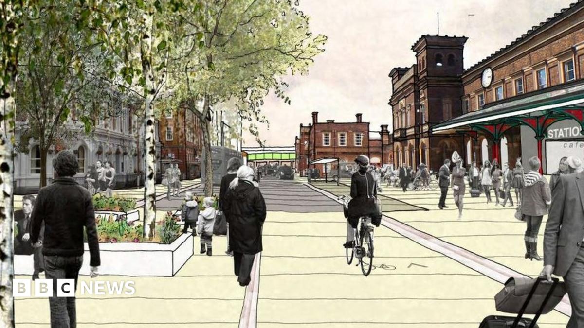 Plans to transform area around Chester railway station revealed - BBC News